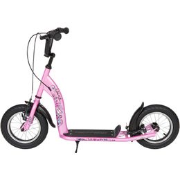 Bikestar Scooter, B:51cm L:116cm, rosa, Roller