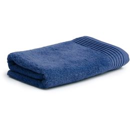 M&ouml;ve Handtuch M&Ouml;VE, B:50cm L:100cm, blau, Walkfrottee, Obermaterial: 100% Baumwolle, Handt&uuml;cher, "Loft", mit breiter Bord&uuml;re