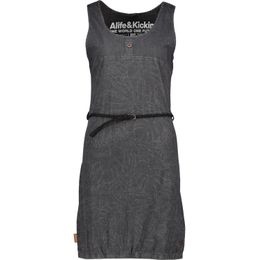 alife and kickin ALIFE & KICKIN Damen Jerseykleid "Damen DojaAK", schwarz, Gr. M, 95% Baumwolle, 5% Elasthan, Kleider