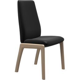 Polsterstuhl stressless, B:57cm H:105cm T:60cm, schwarz, Leder BATICK: BATICK ist ein leicht korrigiertes, durchgefärbtes und genarbtes Möbelleder,