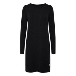 oxmo Damen Strickkleid "Strickkleid OXMareen", schwarz, Gr. XS, Obermaterial: 50% Viskose CV. 27% Polyester PES. 23% Nylon NY., Kleider