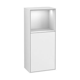 Villeroy & Boch Villeroy und Boch Finion Seitenschrank G510MTGF 41,8x93,6cm, rechts, Emotion, Regal oben White Matt, Glossy white lacquer