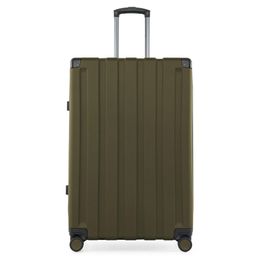 Damen Hartschalen-Trolley "Q-Damm, verschiedene Farben und Gr&ouml;&szlig;en", Hauptstadtkoffer, gr&uuml;n, ABS, festlich, Koffer, Hartschalenkoffer Reisekoffer