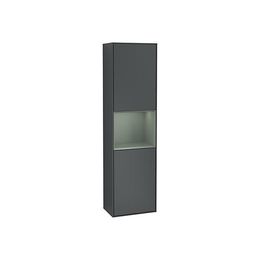 Villeroy & Boch Villeroy und Boch Finion Hochschrank G460GMHG 41,8x151,6cm, links, Emotion, Regal Olive Matt Lacquer, Midnight Blue Matt Lacquer