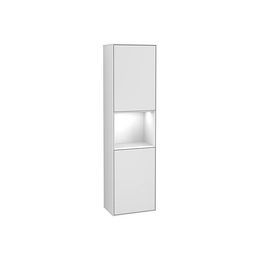 Villeroy & Boch Villeroy und Boch Finion Hochschrank G470GFMT 41,8x151,6cm, rechts, Emotion, Regal Glossy white lacquer, White matt lacquer