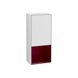 Villeroy & Boch Villeroy und Boch Finion Seitenschrank G550HBMT 41,8cm, rechts, Emotion, Regal unten Peony Matt, White matt lacquer