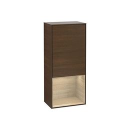 Villeroy & Boch Villeroy und Boch Finion Seitenschrank F540PCGN 41,8x93,6x27cm, links, Regal unten Oak Veneer, Walnut veneer