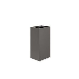 HEWI System 900 Papierabfallbeh&auml;lter 900.05.00160SC Edelstahl pulverbeschichtet dunkelgrau perlglimmer tiefmatt, 25 l, ohne Deckel