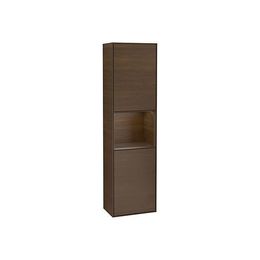 Villeroy & Boch Villeroy und Boch Finion Hochschrank G460GNGN 41,8x151,6cm, links, Emotion, Regal Walnut veneer, Walnut veneer