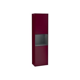 Villeroy & Boch Villeroy und Boch Finion Hochschrank G470HGHB 41,8x151,6cm, rechts, Emotion, Regal Midnight Blue Matt Lacquer, Peony Matt