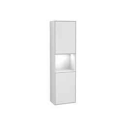 Villeroy & Boch Villeroy und Boch Finion Hochschrank G460GFMT 41,8x151,6cm, links, Emotion, Regal Glossy white lacquer, White matt lacquer