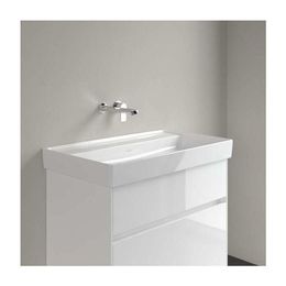 Villeroy & Boch Villeroy und Boch Collaro Schrankwaschtisch 4A3383R1 800 x 465 x 160 mm, Wei&szlig; Alpin CeramicPlus, ohne &Uuml;berlauf