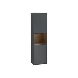 Villeroy & Boch Villeroy und Boch Finion Hochschrank G460GNHG 41,8x151,6cm, links, Emotion, Regal Walnut Veneer, Midnight Blue Matt Lacquer