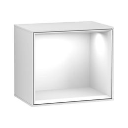 Villeroy & Boch Villeroy und Boch Finion Regalmodul F580GFMT 41,8x35,6x27cm, Regal Glossy White, White matt lacquer