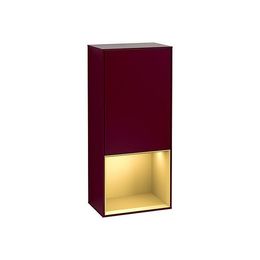 Villeroy & Boch Villeroy und Boch Finion Seitenschrank G550HFHB 41,8cm, rechts, Emotion, Regal unten Gold matt, Peony Matt
