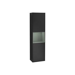 Villeroy & Boch Villeroy und Boch Finion Hochschrank G470GMPD 41,8x151,6cm, rechts, Emotion, Regal Olive Matt Lacquer, Black matt lacquer