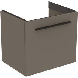 Ideal Standard i.life S M&ouml;bel-Waschtischunterschrank T5290NG 1 Auszug, 50 x 37,5 x 44 cm, greige matt