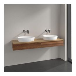 Villeroy & Boch Villeroy und Boch Antao Waschtisch-Unterschrank K17011HM 160x19x50cm, Waschtischplattenfarbe honey oak, warm walnut