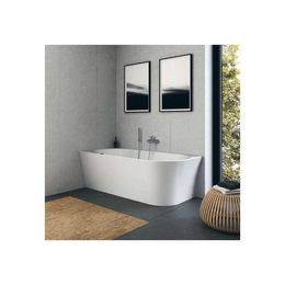 Duravit DuraSenja Eck-Badewanne 700576000000000 150x7cm ,Ecke links, wei&szlig;