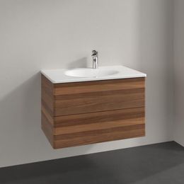 Villeroy & Boch Villeroy und Boch Antao Waschtisch-Unterschrank K04000HM 78,8x50,4x49,6cm, ohne Frontstruktur, warm walnut