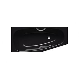Kaldewei Mini star Badewanne rechts 224734013701 157x75/50cm, Vollantislip Perl-Effekt, schwarz