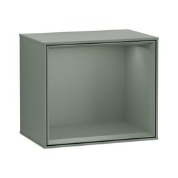 Villeroy & Boch Villeroy und Boch Finion Regalmodul F580GMGM 41,8x35,6x27cm, Regal Olive Matt, Olive Matt Lacquer