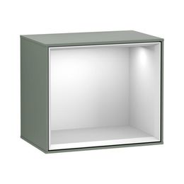 Villeroy & Boch Villeroy und Boch Finion Regalmodul F580MTGM 41,8x35,6x27cm, Regal White Matt, Olive Matt Lacquer