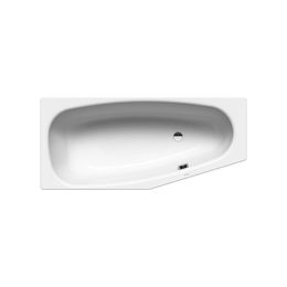 Kaldewei Mini Badewanne rechts 224434013001 157x70/47,5cm, Vollantislip Perl-Effekt, wei&szlig;