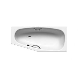 Kaldewei Mini star Badewanne links 225330000001 157x70/47,5cm, Antislip, wei&szlig;