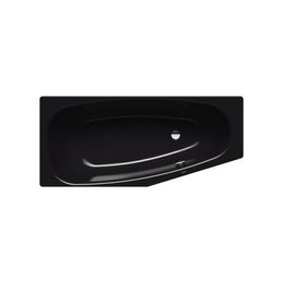 Kaldewei Mini Badewanne rechts 224634010701 157x75/50cm, Vollantislip, schwarz