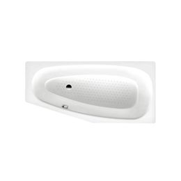 Kaldewei Mini Badewanne links 225234010001 157x70/47,5cm, Vollantislip, wei&szlig;