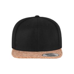 Flexfit Damen Snapback Cap "Flexfit Unisex Cork Snapback"schwarz, unifarben, 80% Polyacryl, 20% Wolle, Caps