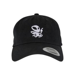 MisterTee Damen Snapback Cap "MisterTee Alien Run Low Profile Cotton Twill"schwarz, bedruckt, 100% Baumwolle, Caps