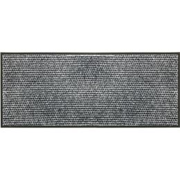 Sch&ouml;ner Wohnen Kollektion L&auml;ufer, B:67cm H:7mm L:150cm, silber, SCH&Ouml;NER WOHNEN-KOLLEKTION, Kunstfaser, Flur, Teppiche, "Miami 002", Schmutzfangl&auml;ufer, Schmutzfangteppich,