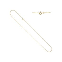Jobo Damen Goldkette, Gelbgold 585, L: 36, gelb, Gelbgold 585, Halsketten, Ankerkette 585 Gold 36 cm 1,2 mm