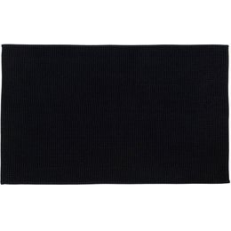 G&ouml;zze Badematte G&Ouml;ZZE, H:15mm, grau, Polyester, Badematten, "Chenille", Badteppich, Uni Farben, besonders weich durch Microfaser, waschbar