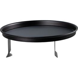 Tabletttisch SPINDER DESIGN, schwarz, Tische, "ROUND", Ausziehbarer Stahlarmtisch