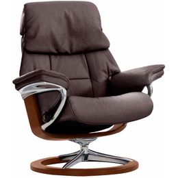 Relaxsessel stressless, B:88cm H:101cm T:78cm, braun, Leder BATICK: durchgef&auml;rbtes und genarbtes M&ouml;belleder;Leder PALOMA: durchgef&auml;rbtes