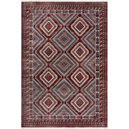 Teppich FLAIR RUGS, B:120cm H:8mm L:169cm, rot, Kunstfaser, Wohnzimmer, Teppiche, "Babylon Vintage", Traditional Teppich