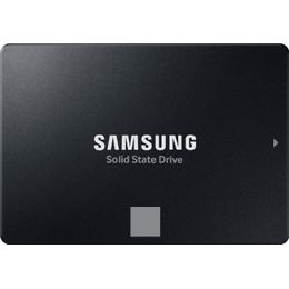 Samsung interne SSD "870 EVO", 1 TB, Schreibgeschwindigkeitmaximal 530 MB/s Lesegeschwindigkeitmaximal 560 MB/s, schwarz, Festplatten