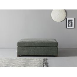Polsterhocker Home Affaire, B:120cm H:48cm T:130cm, grau, 100% Polyester, Hocker, "Skara XXL", Passend zur Serie »Skara XXL«.