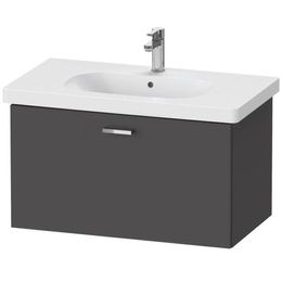 Duravit XBase Waschtisch-Unterschrank XB607104949 80x44,8x45,8cm, graphit matt, 1 Auszug