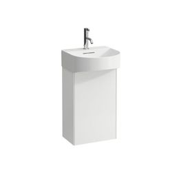 Laufen Sonar Waschtisch-Unterbau H4054810341701 38,5x60x24cm, 1 T&uuml;r, Scharnier links, Wei&szlig; matt