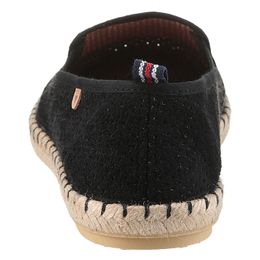 VERBENAS Herren Espadrille "Tom Pacific", Gr. 41, schwarz, Textil, Veloursleder, Schuhe, Loafer, Slipper, Sommerschuh, Strandschuh mit Stretcheins&auml;tze