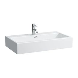 Laufen Living City Waschtisch 8174370001091 80 x 46 cm, geschliffen, wei&szlig;, ohne Hahnloch