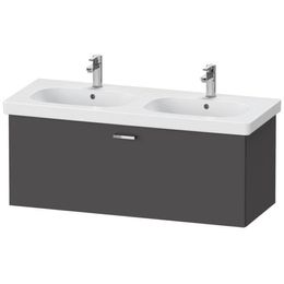 Duravit XBase Waschtisch-Unterschrank XB607304949 115x44,8x45,8cm, graphit matt, 1 Auszug