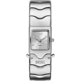 Diesel Damen Quarzuhr "CLOSER", silber, Armbanduhren, Armbanduhr, Damenuhr, Edelstahlarmband, analog