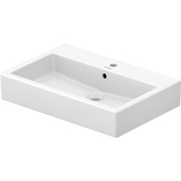 Duravit Vero Waschtisch 04547000001 70 x 47 cm, 1 Hahnloch, weiss, wondergliss