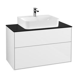 Villeroy & Boch Villeroy & Boch Finion Unterschrank F10200GF 100x60,3x50,1cm, Glossy White Lacquer