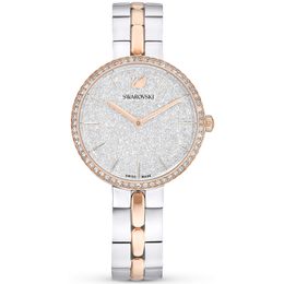 Swarovski Damen Quarzuhr "COSMOPOLITAN", rosa, Armbanduhren, Armbanduhr, Damenuhr, Swarovski-Kristalle, Swiss Made